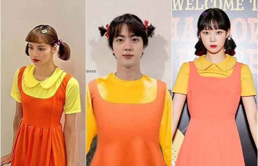 Los internautas discuten qué celebridad logró mejor el look de 'El Juego del Calamar'. Lisa de ...